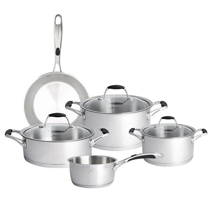 Jumbo Stella Stainless Steel 8-Piece Cookware Set – Karaca