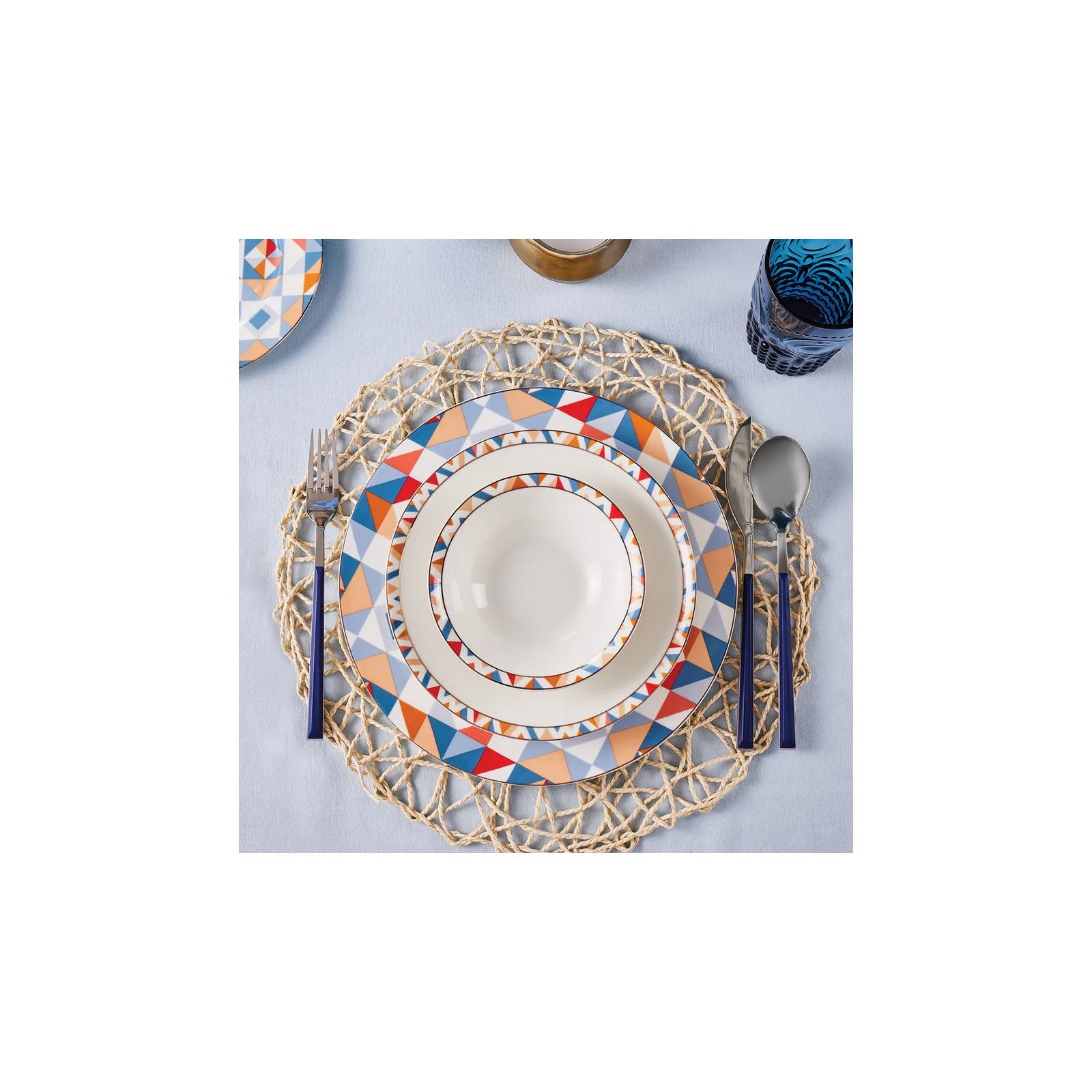 Karaca Stea 24 Piece Dinnerware Set For 6 Person