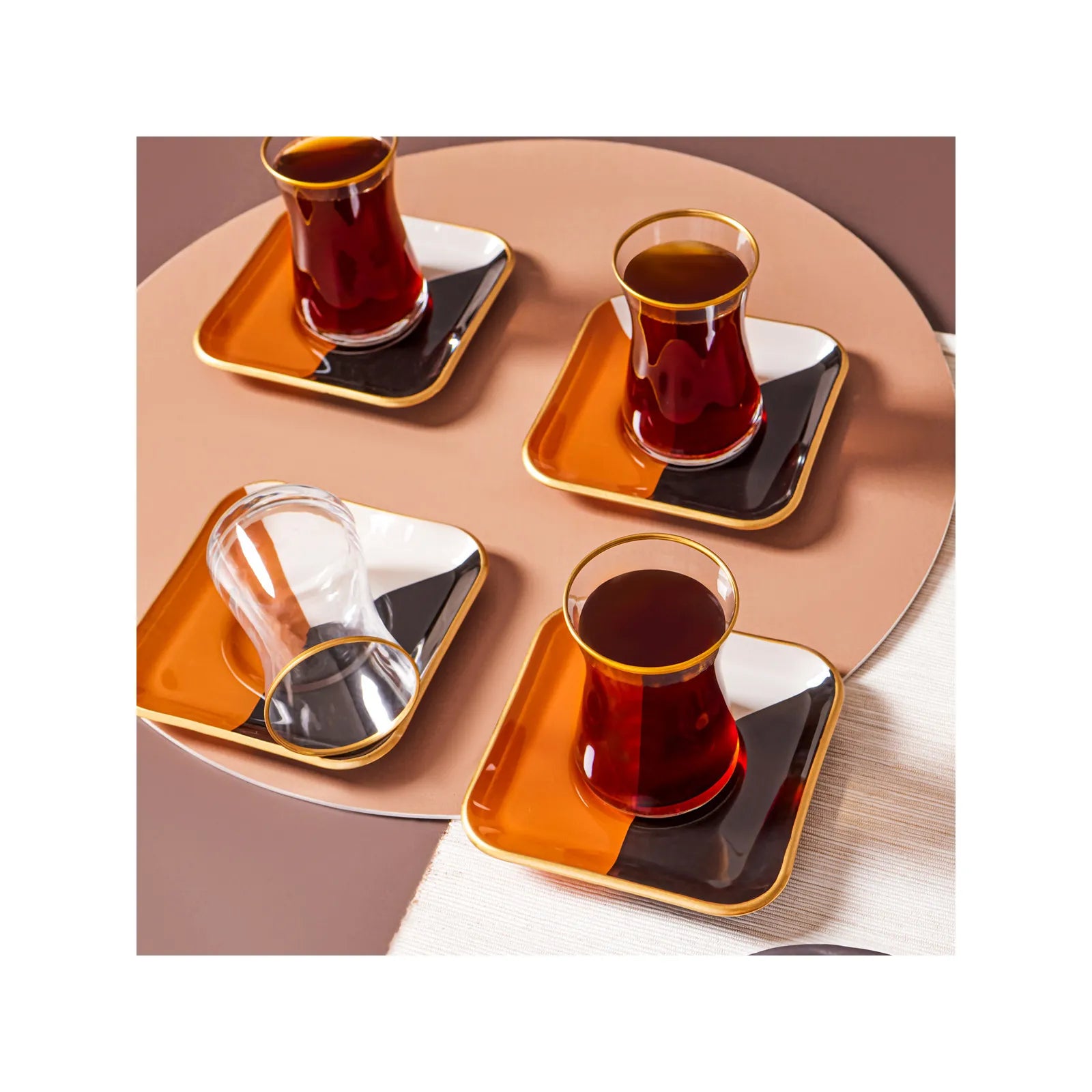 Karaca Hypnosse 12 Piece Tea Set For 6 Person
