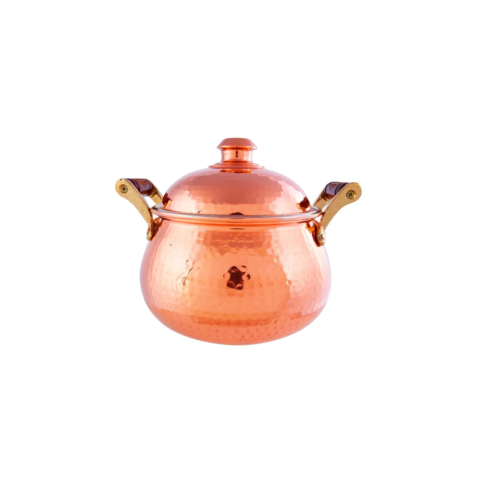 Karaca Mesopotamia 20 cm Copper squat saucepan