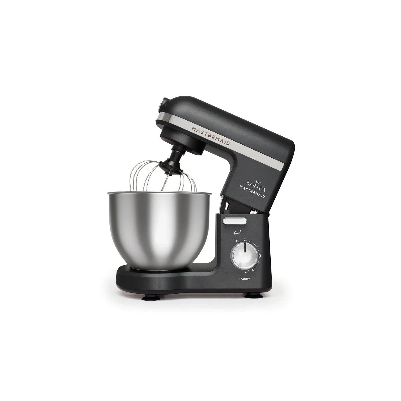 Karaca Mastermaid Chef Stand Mixer Glänzend Schwarz 1500W 5 lt