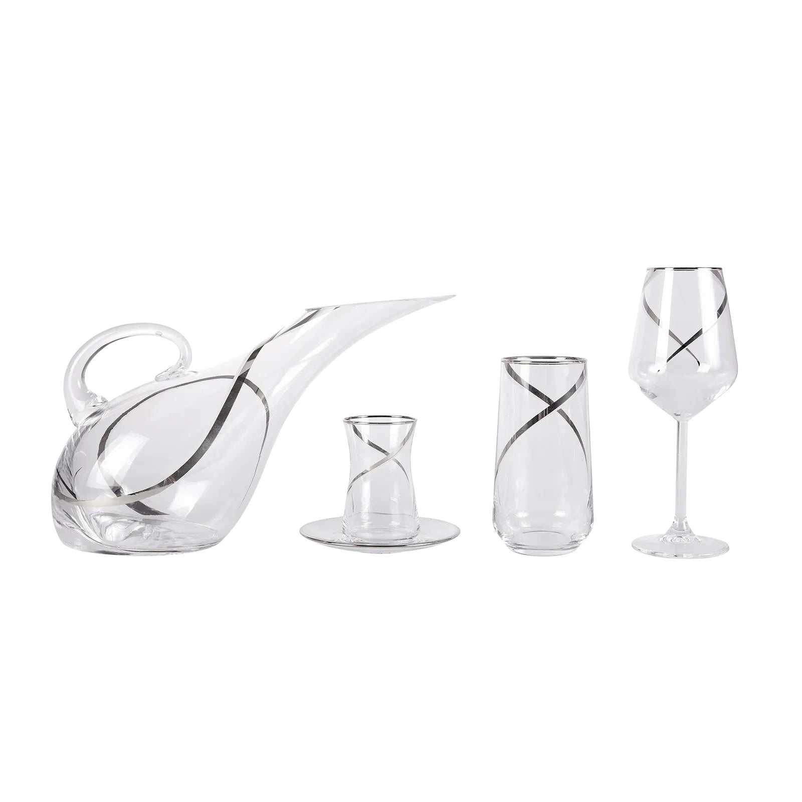 Karaca Platıno Akby Glassware Set 49 Pcs