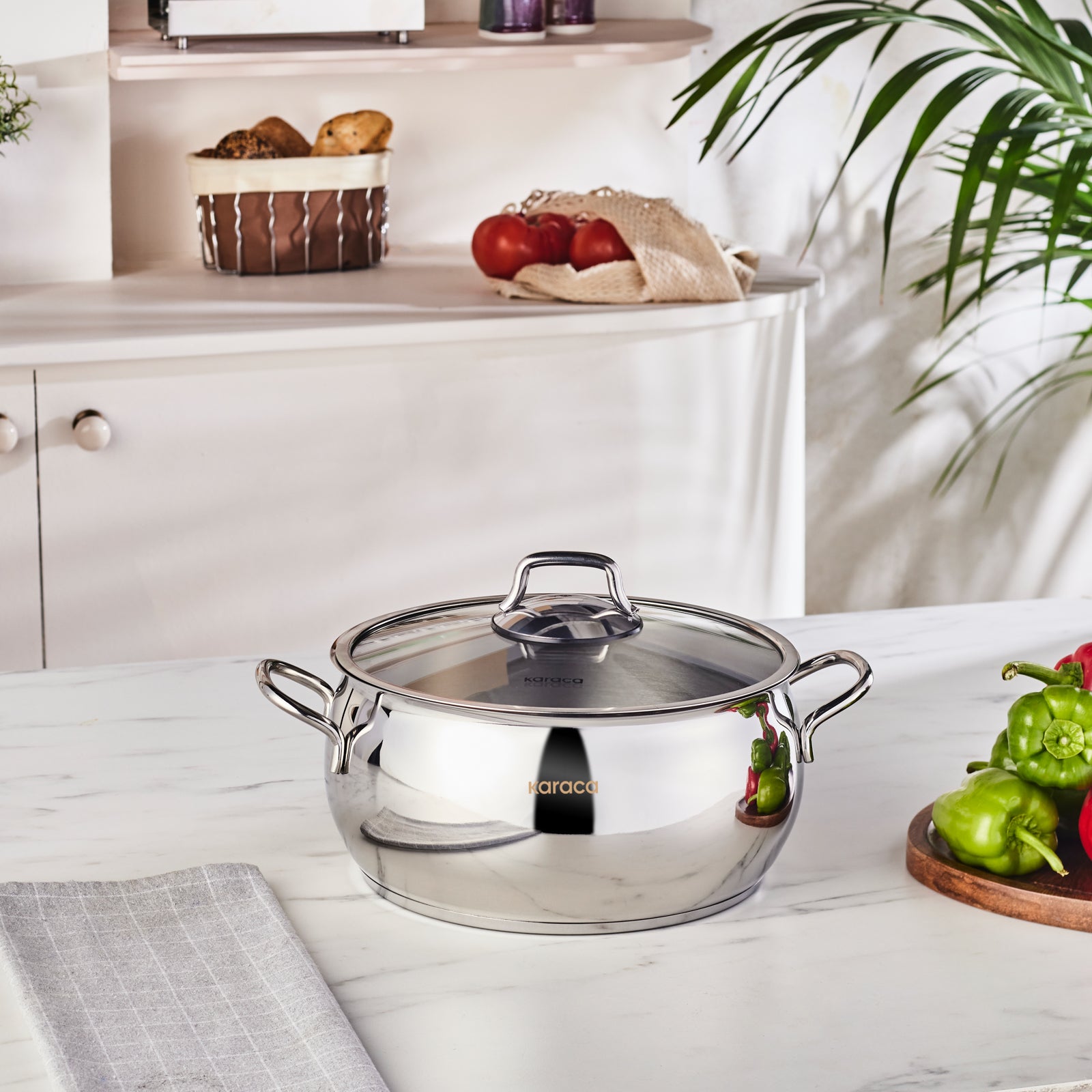 Karaca Emirgan Induction Steel Pot, 24 cm