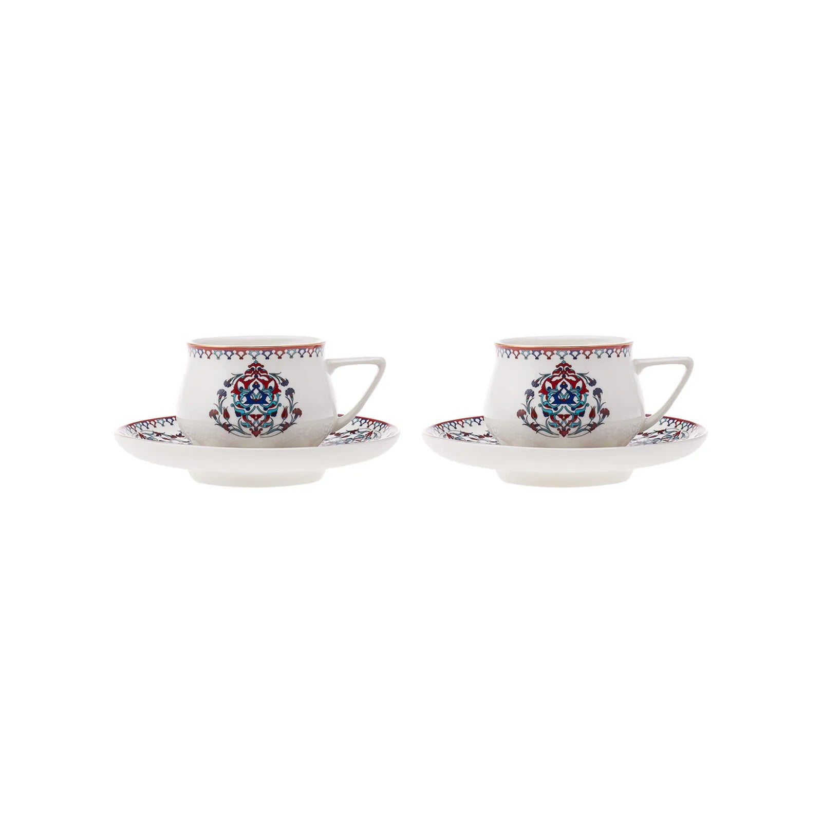 Karaca Nakkaş Set of 2 Coffee Cups 90 ml
