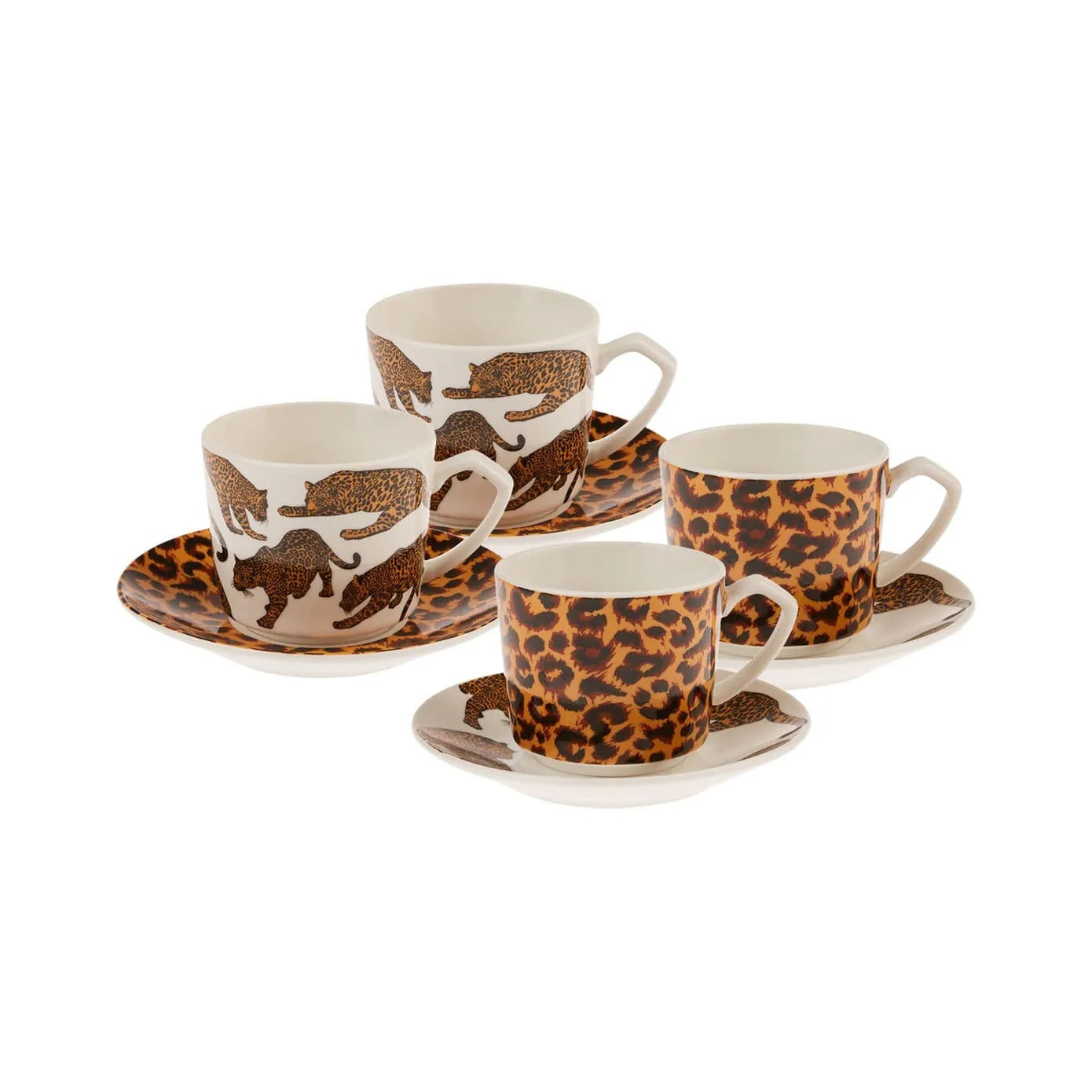 Karaca Madonna Set of 4 Coffee Cups 80 ml