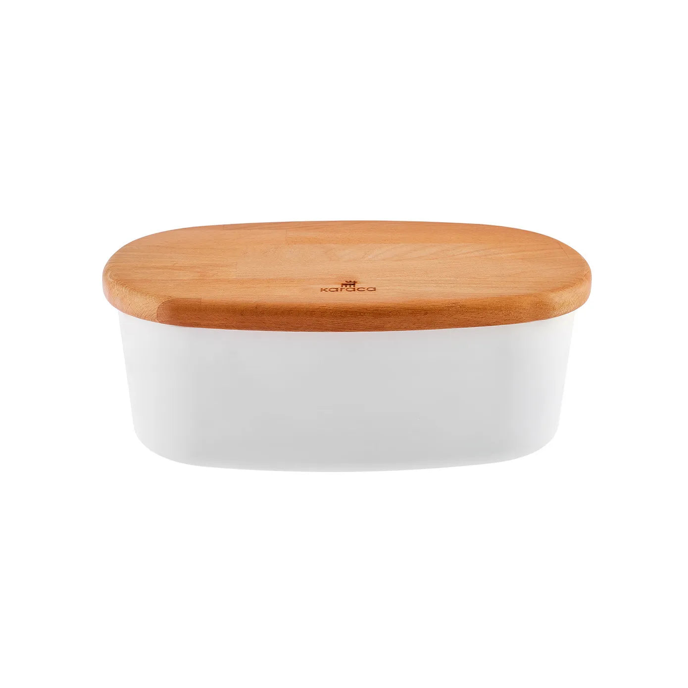 Karaca Nef Melamine 2 in 1 Bread Box Beige