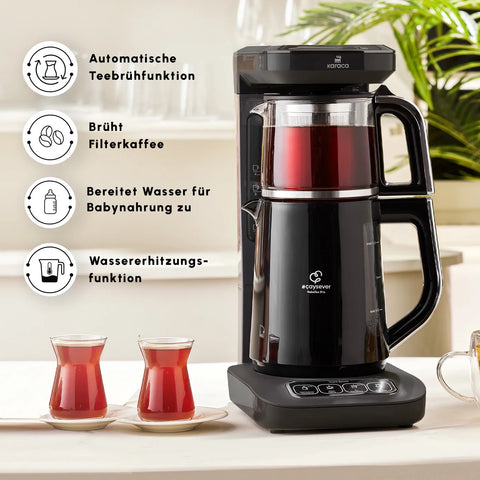 Karaca Caysever Robotea Pro 4 in 1 sprechender automatischer Teekocher
