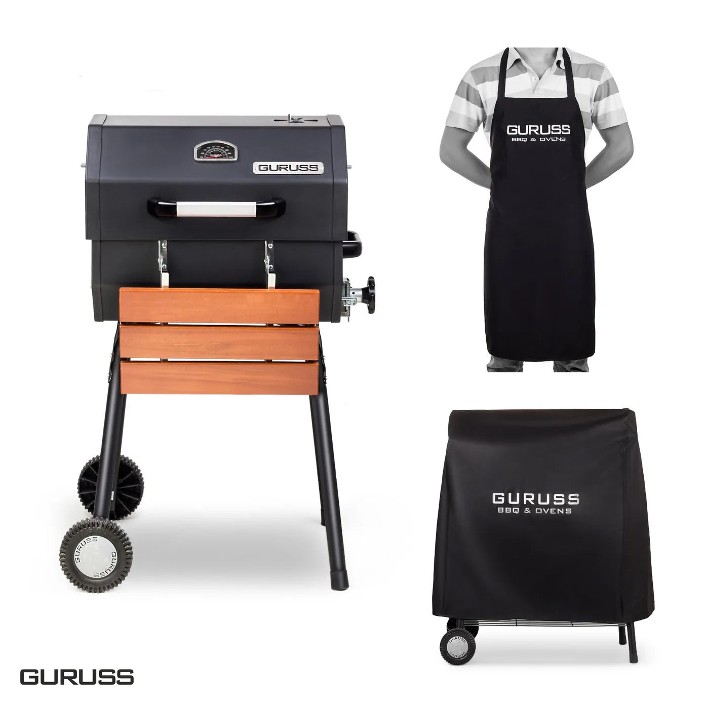 Guruss Black Grill Set, 50cm – Karaca
